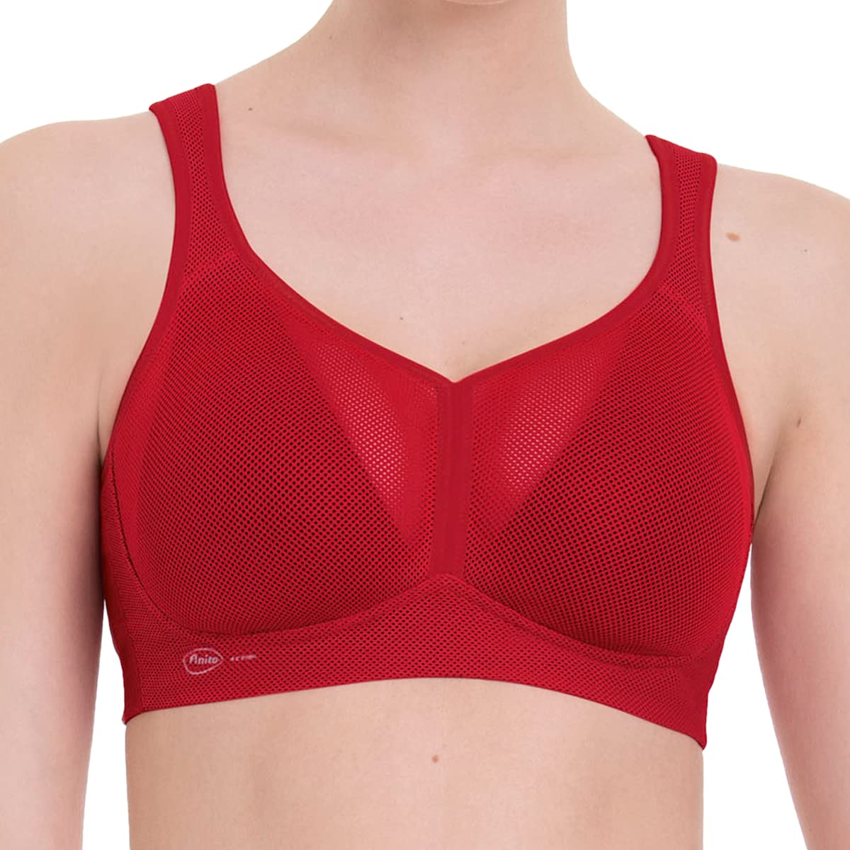 Anita Women's Active Air Control Wire Free Sports Bra, 5544, Lipstick, 36F