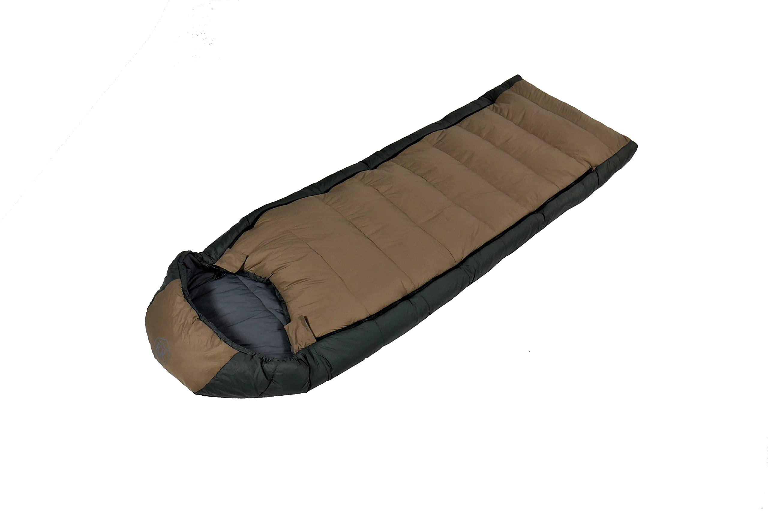 Kamp-Rite Outfitter 20 Degree Synthetic Sleeping Bag Camping Hunting Fishing Hiking 3 Season Sleeping Bag Compression Stuff Sack Included