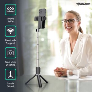 Wireless Microphone for iPhone with Tripod (2 Pack) - Professional Vlog Kit - 12H Runtime 70ft Range - Clip-On Mini Lapel Microphones for Interviews, Vlogs & Podcasts - No USB-C, Lightning Port Only