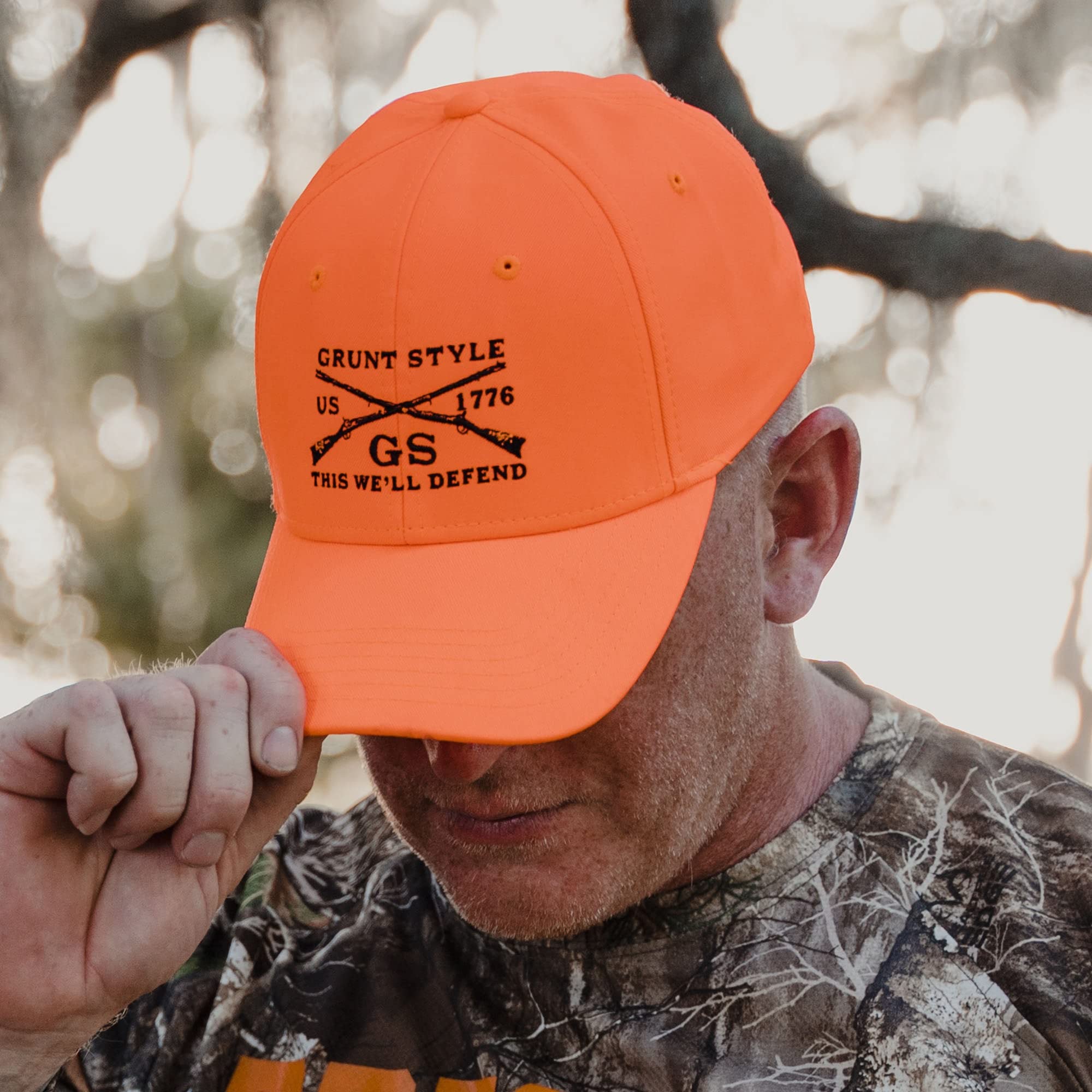 Grunt Style Blaze Orange Hat (Orange, One Size)