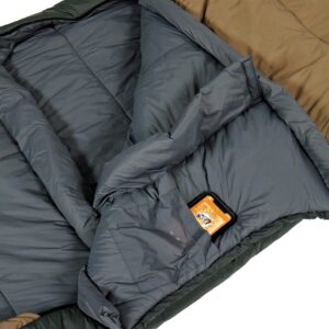 Kamp-Rite Outfitter 20 Degree Synthetic Sleeping Bag Camping Hunting Fishing Hiking 3 Season Sleeping Bag Compression Stuff Sack Included