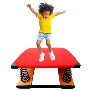 biboya gymnastics springboard vault gymnastics springboard for kids, no deformation thickened sport equipment for school training/home, a ramp for kid's toy trucks