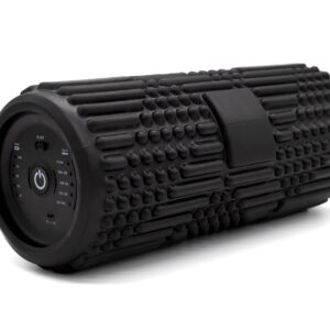 Vibrating Foam Roller 5-Speed, Next Generation Electric Foam Roller for Muscle Relaxation, Fitness Deep Tissue Massage Foam Roller for Post-Workout.