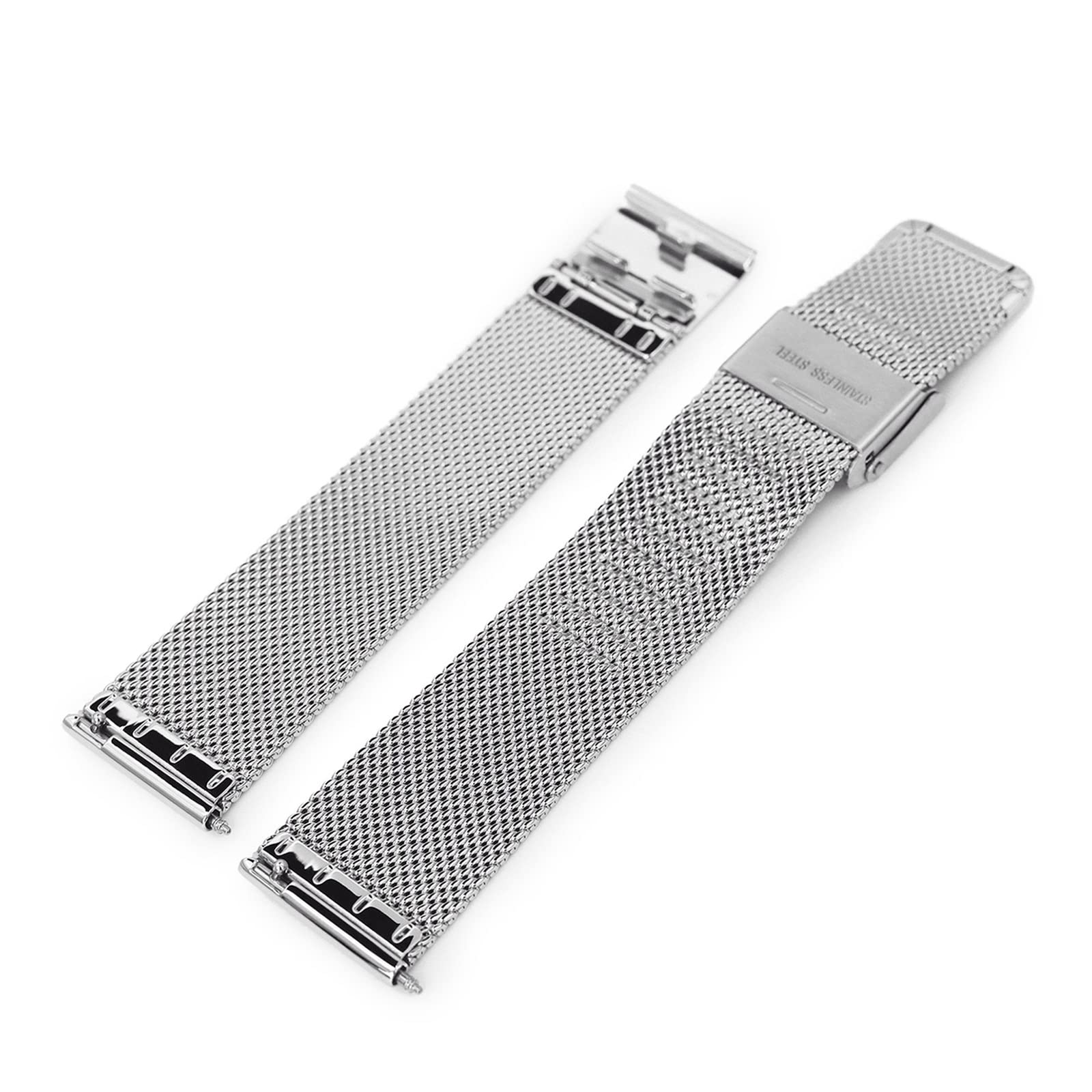 GEZHUCAO Smartwatch Bands (21MM, SILVER)