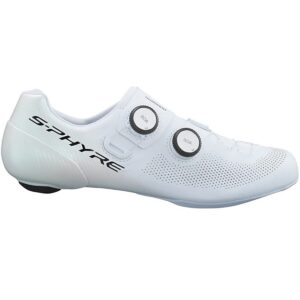 shimano rc903 s-phyre cycling shoe - men's white, 40.0