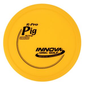 Innova Discs R-Pro Pig Mid-Range – Disc Golf Approach and Mid-Range Disc (Colors Will Vary) (173-175g)