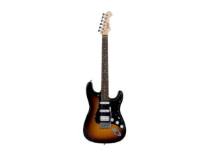 monoprice 6 string solid-body electric guitar, right (610036), sunburst