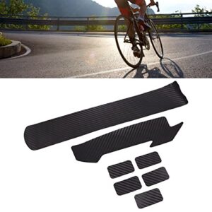 Uxsiya Bike Chain Protector Sticker, Lightweight Bike Frame Chain Guard Scratch Proof for Road Bike