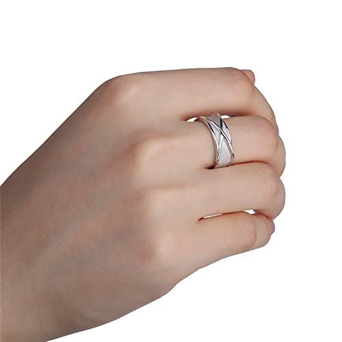 Anime Super Black GK Time 925 Sterling Silver Finger Ring Earring Fashion US 5,6,7