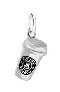 labenie dangle coffee cup charm bead