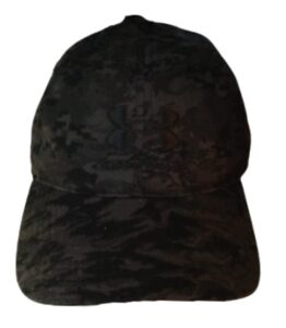 under armour mens black camo ua freedom fury adjustable cap