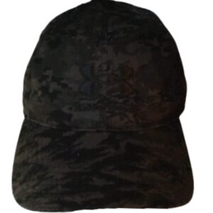 Under Armour Mens Black Camo UA Freedom Fury Adjustable Cap