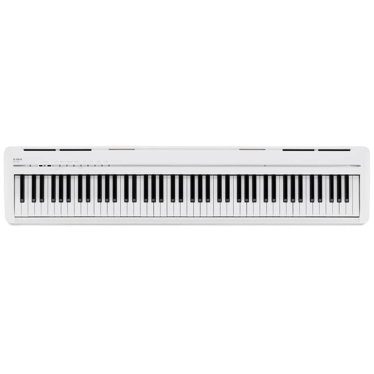 Kawai ES120 88-key Digital Piano with Speakers - White