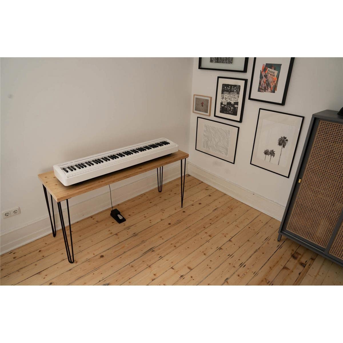 Kawai ES120 88-key Digital Piano with Speakers - White