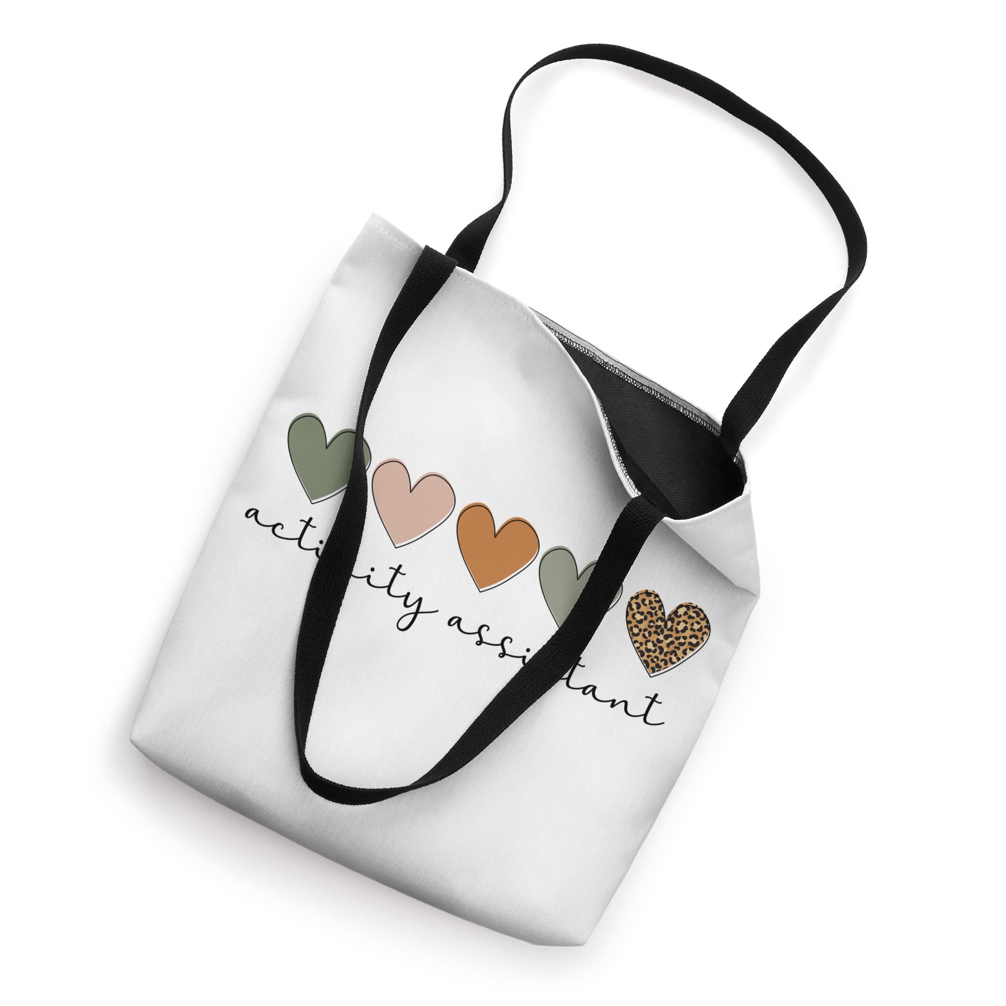 Activity Assistant Hearts Activity Professional Week Tote Bag