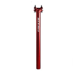 catazer bicycle seat post 40mm aluminum alloy adjustable mountain road bike seatpost 25.4mm/27.2mm/28.6mm//30.9mm/31.6mm (red,30.9x400mm)