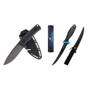 flissa fixed blade hunting knife, 6" fillet knife