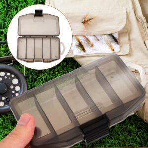 Gatuida 2pcs Boxes Bait Accessory Box Tackle Boxes Convenient Fishing Tackle Organizer Fishing Accessories Boxes Portable Lure Containers Fishing Accessories Containers Fish Hook Holders