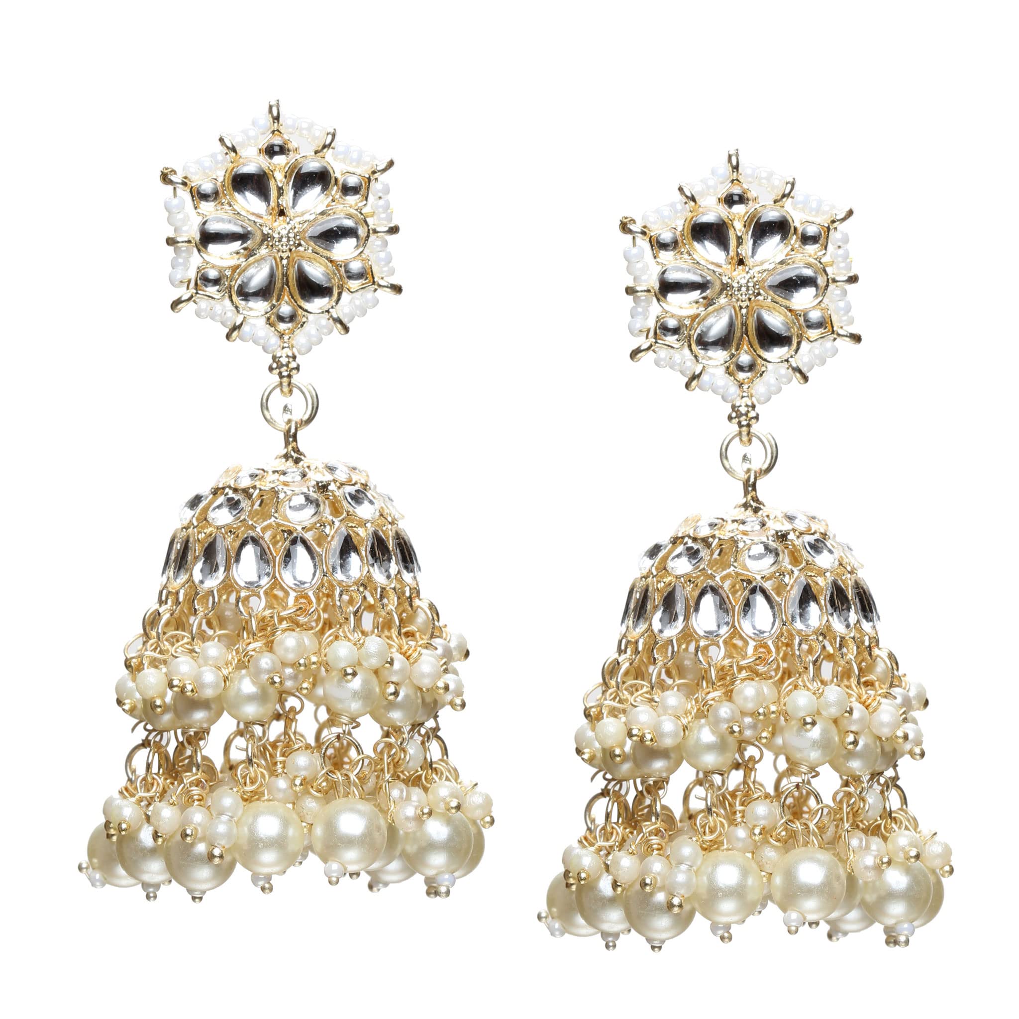 Bindhani Bollywood Indian Jhumki Jhumka Earrings For Women (Style-2)