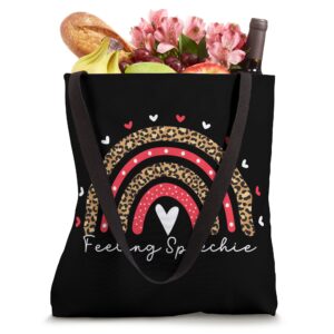 Funny Feeling Speechie Speech Therapy Speech Pathologist Fun Tote Bag