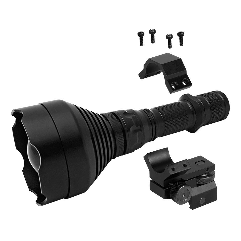 ATN X-Sight LTV 5-15x Day Night Hunting Rifle Scope, Black & IR850 Supernova Infrared Illuminator for hunting, law enforcement,Military use, includes IR Illuminator, Easy rail mounting system