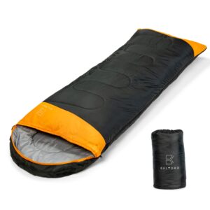 baltoro’s erebus sleeping bags for adults - ultra lightweight, allergy-free camping sleeping bags - double zipper waterproof travel sleeping bag - three season backpacking sleeping bag