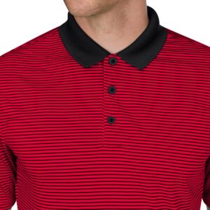 Three Sixty Six Quick Dry Golf Shirts for Men - Moisture Wicking Short-Sleeve Casual Polo Shirt