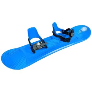 grizzly snow deluxe 95cm kid's beginner freeride snowboard, blue