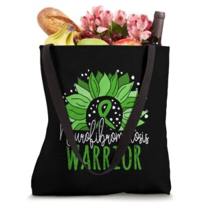 Sunflower Neurofibromatosis Warrior Awareness Tote Bag