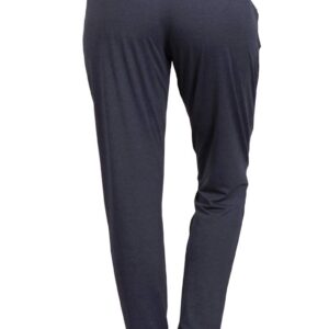 HEYHUN Plus Size Womens Athleisure Joggers Ultra Soft Casual Yoga Lounge Pants with Pockets - Heather Navy - 1XL