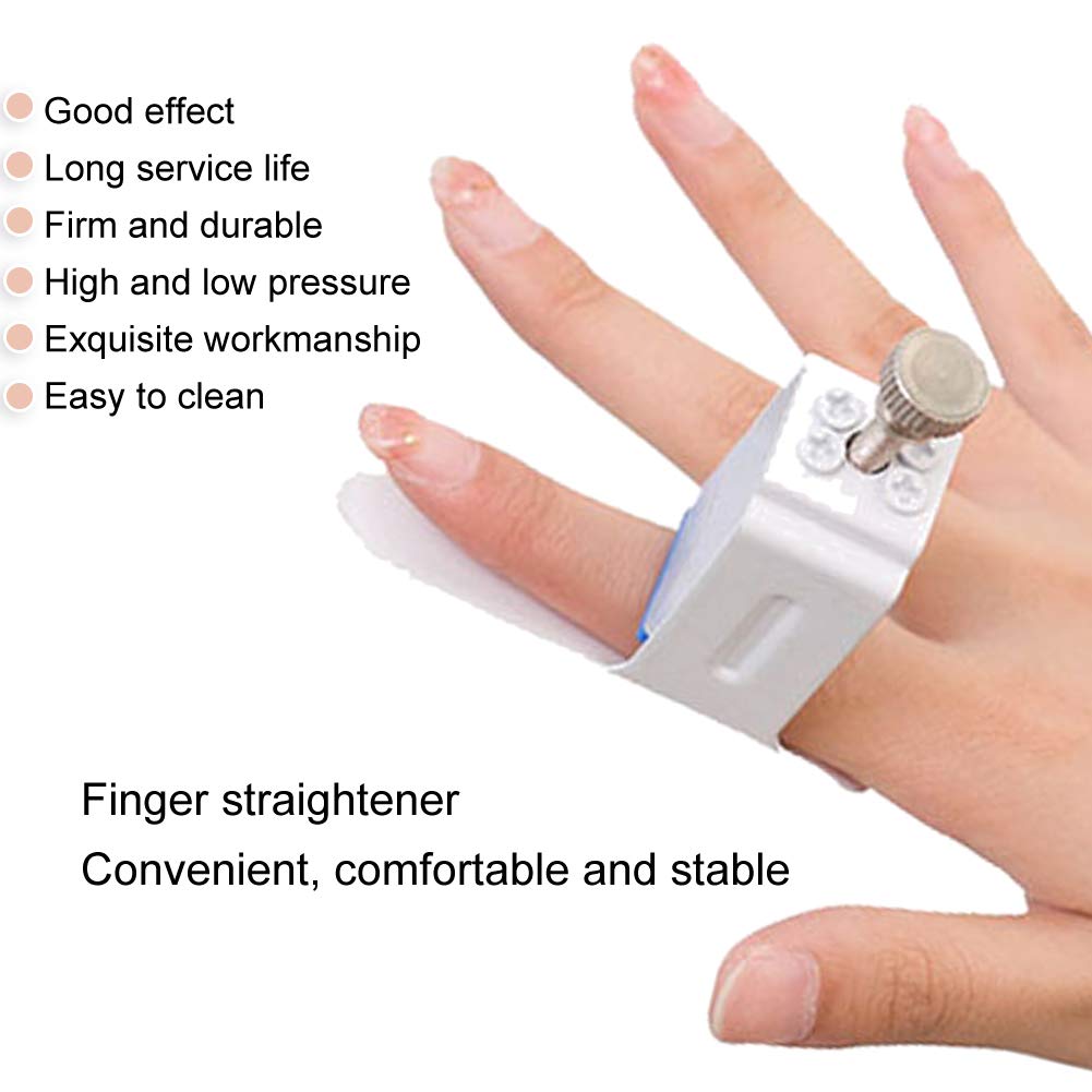 ANKROYU Finger Joint Straightener, Finger Joint Extension Splint, Hand Injury Joint Support Brace Finger Rehabilitation Machine,Hand Injury Joint Support Pressing Device