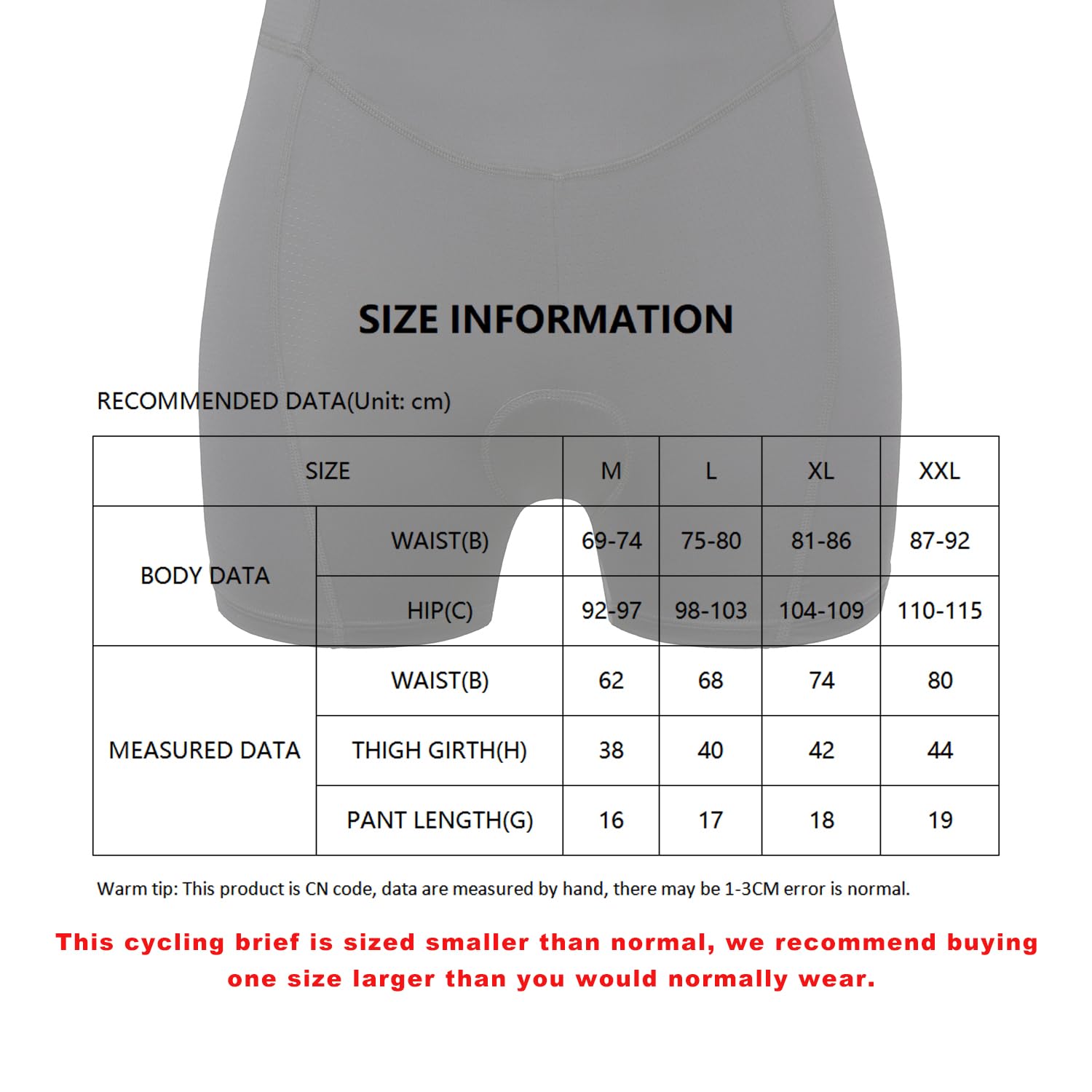 JEPOZRA Women's Cycling Underwear with Padding Cycling Shorts for Women Workout Shorts for Road Bikes,Horseback Riding