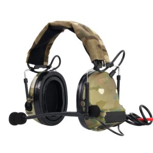 bifrost gear nrr 23db electronic hearing protection communications headset (multicam)