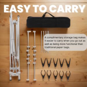 Retractable Fishing Rod Pod Stand Holder Detachable Design Aluminium Alloy Casting Rods Carp Tackle Tools Accessory