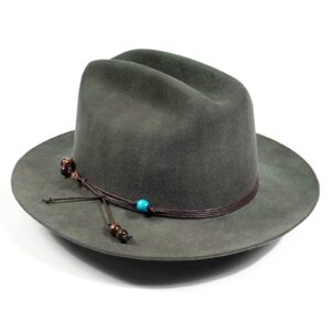 open road hat fedora hat pure wool felt hat vintage rancher hat airway vented panama hats for men women