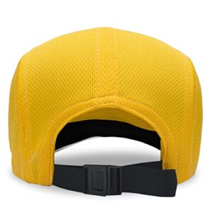 Headsweats Standard Performance Race Hat Baseball Cap for Running and Outdoor Lifestyle, Canary Yellow, One Size