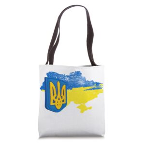 it's in my dna ukraine flag - ukrainian roots tote bag