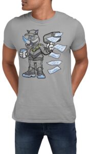 jordan 11 cool grey men's t shirt to match sneakers, urban clothing graphic tee to match back to jordan 11s