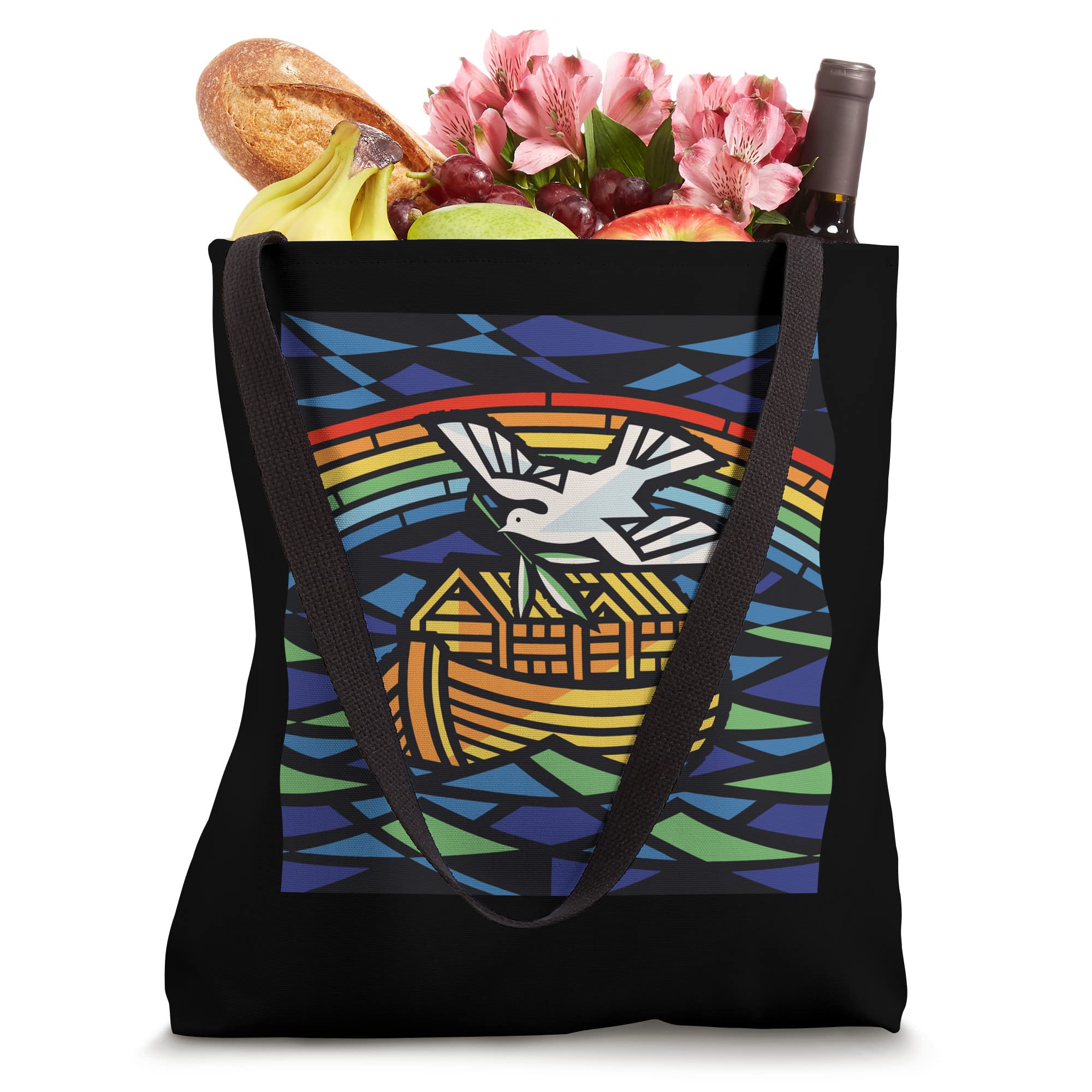 Noah's Ark Mosaic Tote Bag