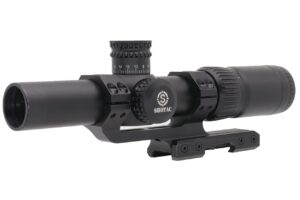 shotac rifle scope 1-4x24, hunting riflescope with 30mm tube,high resolution waterproof&shock proof shotting sight scope