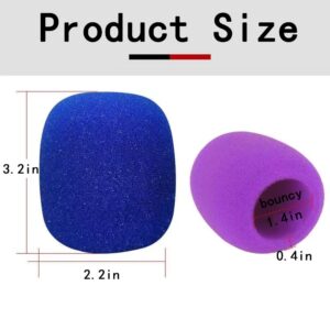 custom microphone cover Windshield foam cover microphone isolation shield Anchor Interview Headphones Windproof (round)