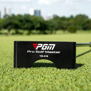 PGM Weighted Golf Standing Mallet Putter - Ultra Low Center of Gravity - Stability - Professional Right Handed Golf Putter with Sighting Line