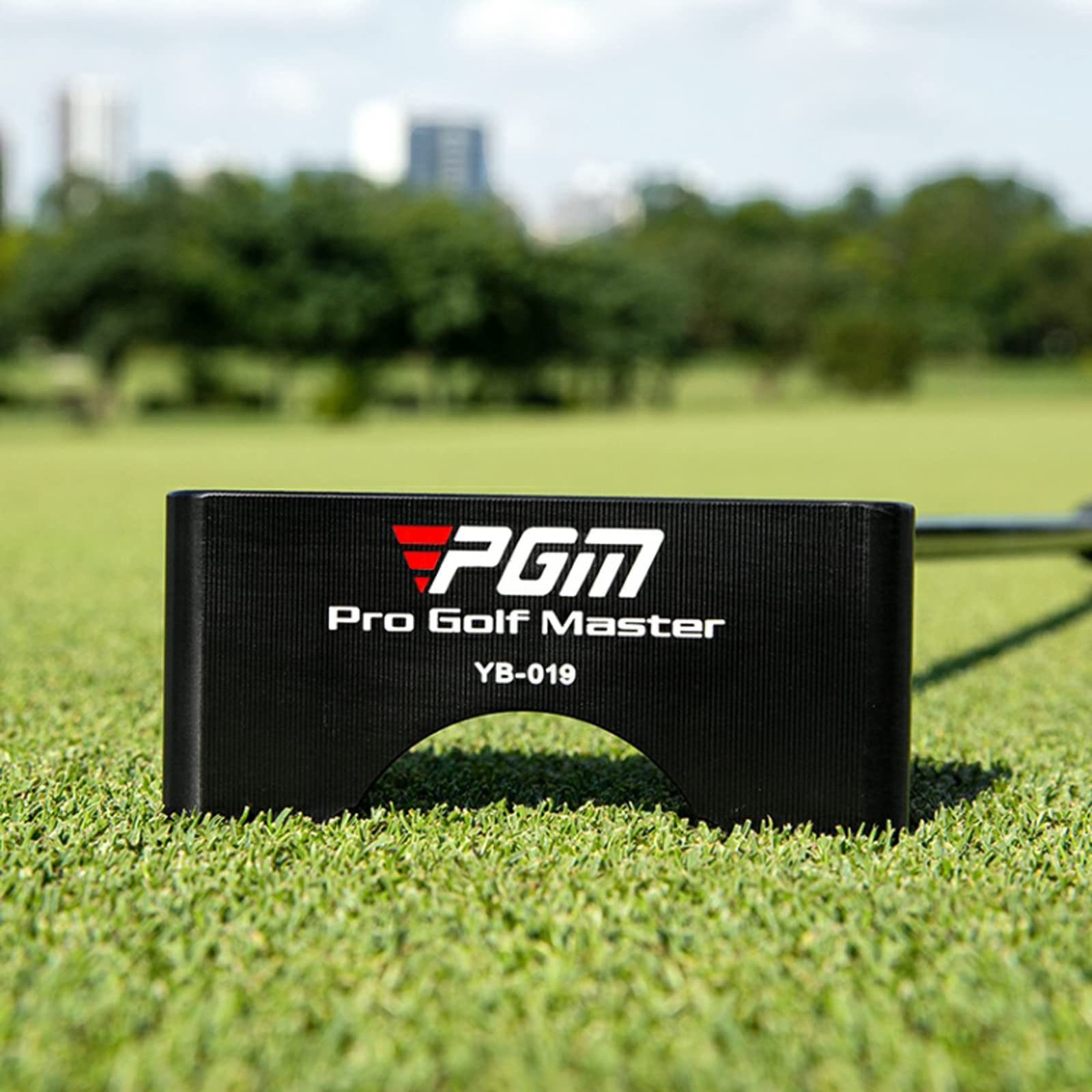 PGM Weighted Golf Standing Mallet Putter - Ultra Low Center of Gravity - Stability - Professional Right Handed Golf Putter with Sighting Line