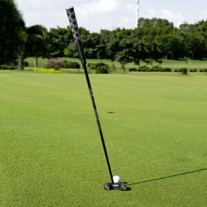 PGM Weighted Golf Standing Mallet Putter - Ultra Low Center of Gravity - Stability - Professional Right Handed Golf Putter with Sighting Line