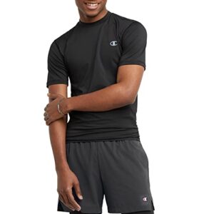 champion compression short sleeve tee black xl