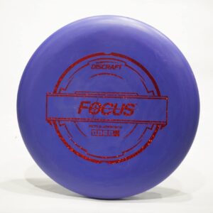 discraft focus (putter line) putter & approach golf disc, pick color/weight [stamp & exact color may vary] purple 173-174 grams