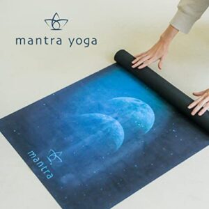 Mantra Yoga Travel PRO 1.5mm - Foldable Fitness & Exercise Mat with Bag | Lightweight, Compact & Eco-Friendly | Non-Slip & Washable | For All Types of Yoga | 72" L x 24" W