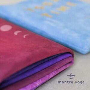 Mantra Yoga Travel PRO 1.5mm - Foldable Fitness & Exercise Mat with Bag | Lightweight, Compact & Eco-Friendly | Non-Slip & Washable | For All Types of Yoga | 72" L x 24" W