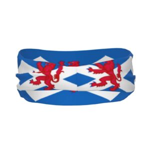 Outdoor Travel Headband Lion Rampant Scotland Scottish Bandana Quick Dry Sweatbands