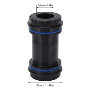 BuyWeek Bike Bottom Bracket, Press Fit Ceramic Bearing Bicycle Bottom Bracket High Strength Bike BB Bottom Bracket for Mountain Road Bike